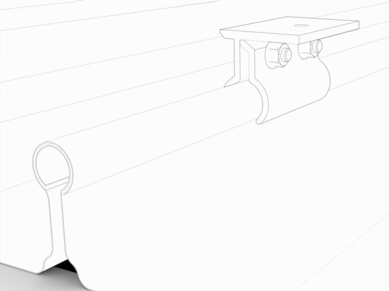 SLFKZ K Bracket – Durable Mounting Solution for Kalzip High Seam Roofs